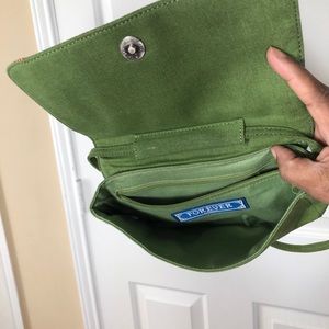 Fossil | Bags | Green Forever By Fossil Embroidered Small Purse | Poshmark
